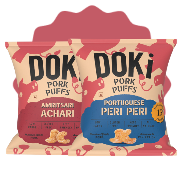 Pork Puffs Variety Pack (Pack of 4) – Doki