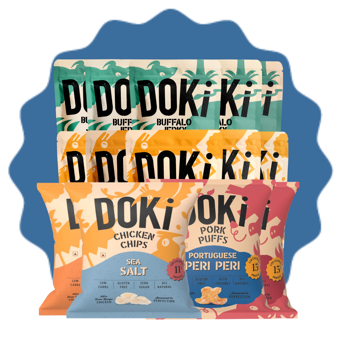 The Oki DOKi (16 packs that cover everything we make) – Doki