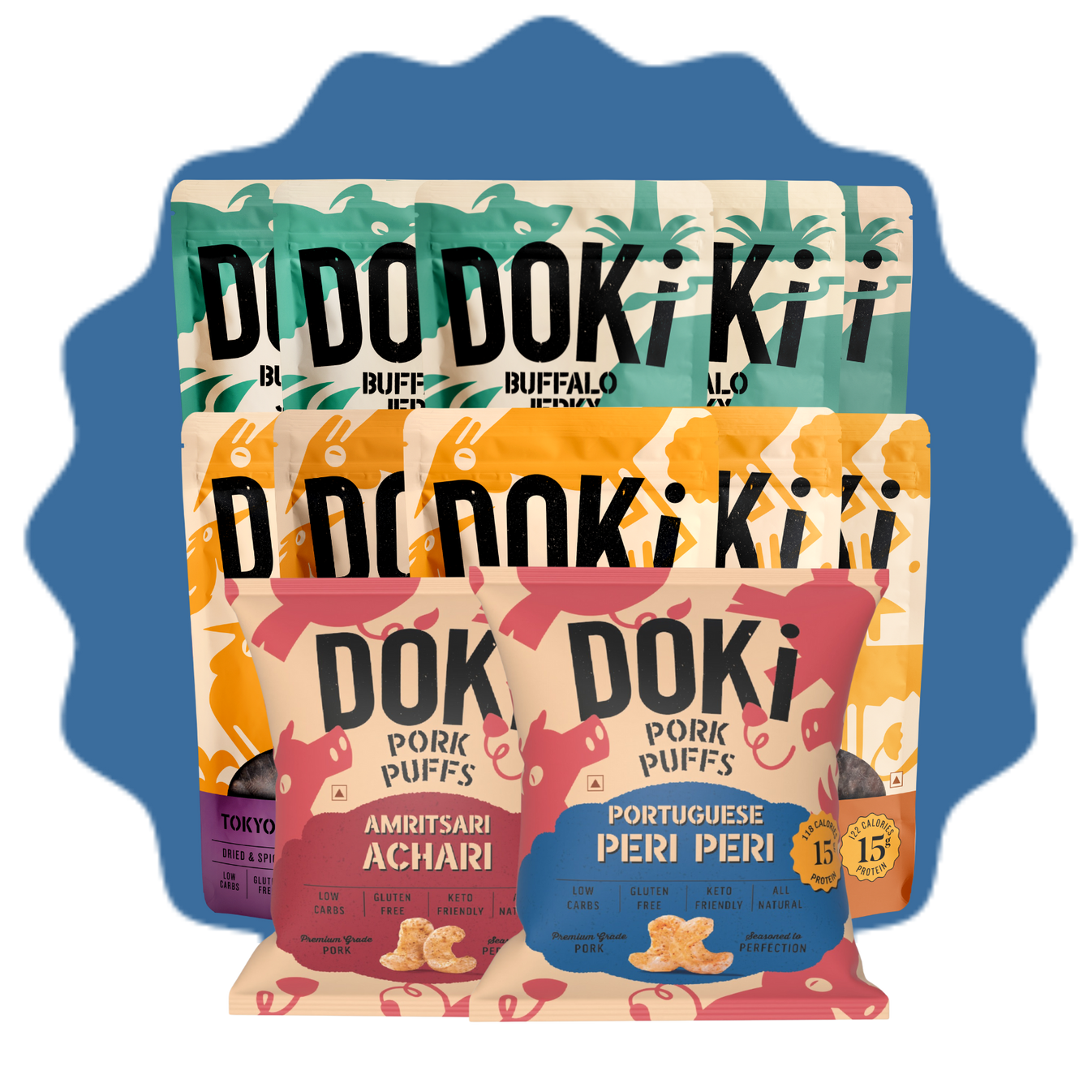 The Oki DOKi (14 packs that cover everything we make) – Doki